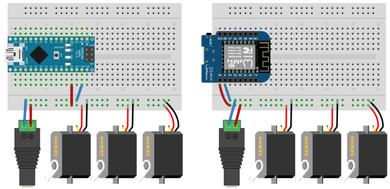 Arduino и сервопривод - Arduino набор GyverKIT